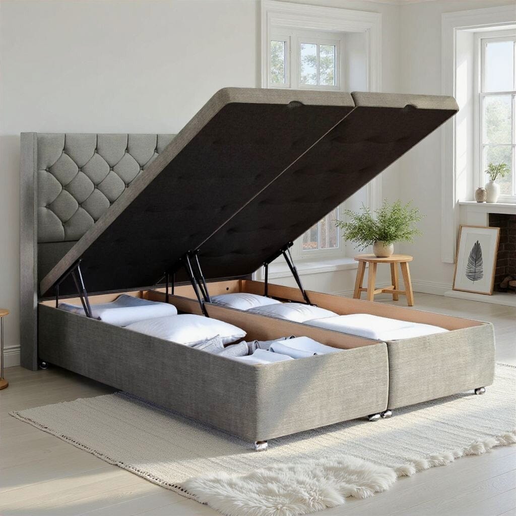Artisan End Lift Ottoman Storage Divan Bed Base – Divan Base Direct