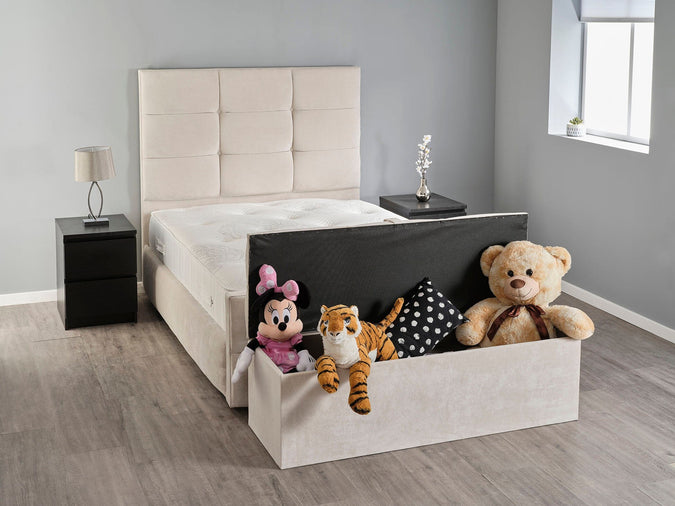 Ottoman Storage Box Atlas in Single, Double, King and Super King Size ...