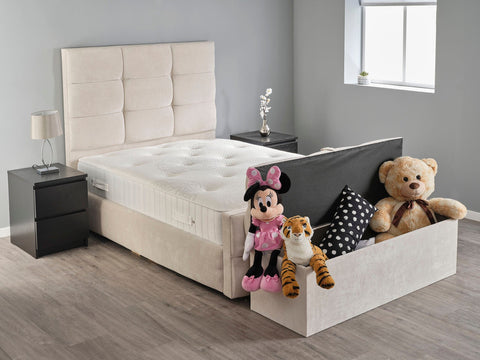 Ottoman Storage Box Atlas in Single, Double, King and Super King Size ...