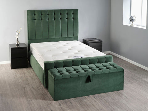 Ottoman Storage Box Portia - Available in Single, Double, King and ...